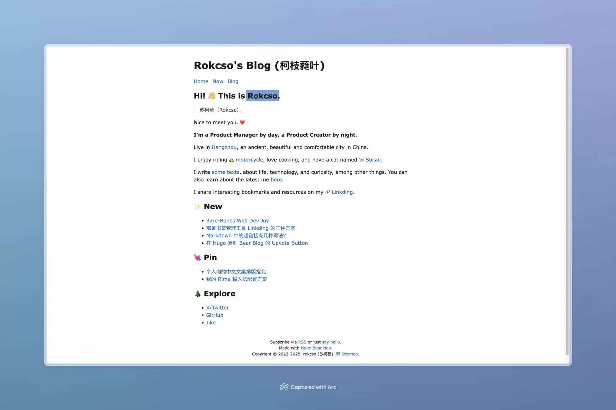 Markdown 中的超链接有几种写法？ | Rokcso's Blog (柯枝蕤叶)